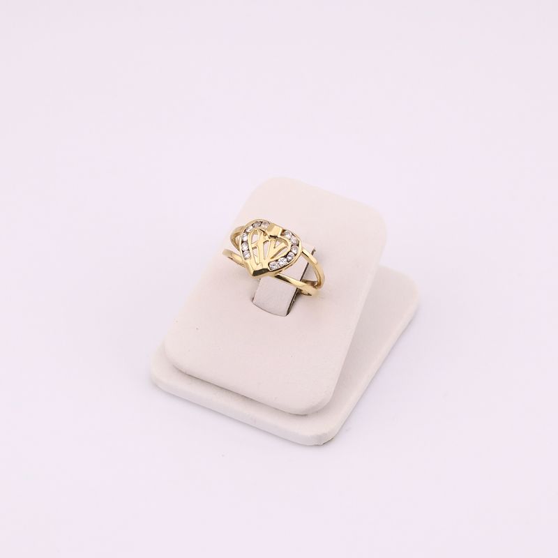 Anillo 15 Años Corzon C/p 3.8g #8 en Oro 14K restaurada · Balsas Joyeria